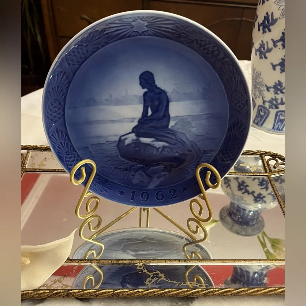 Royal Copenhagen | Accents | Rare 962 Royal Copenhagen Christmas Plate ...